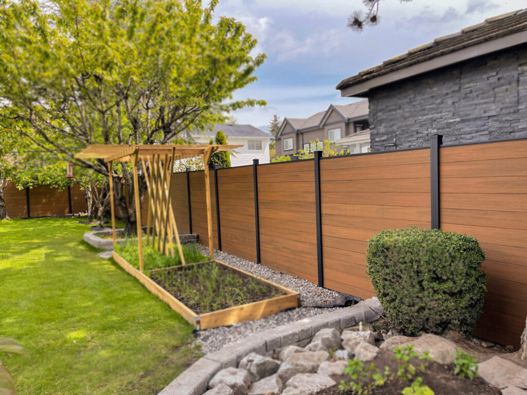 DuraWood® Composite Fence 6×6 Cedar Brown – EliteFencing